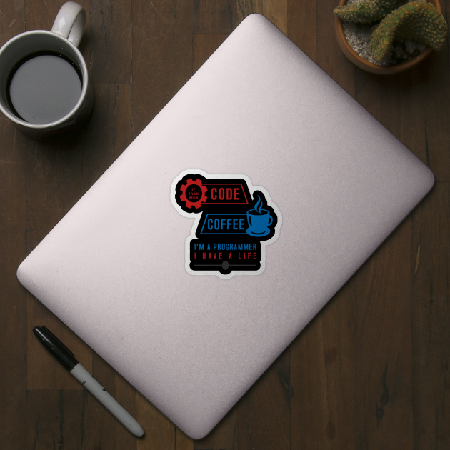Programmer - Programmer - Sticker | TeePublic Programmer - Programmer - Sticker | TeePublic